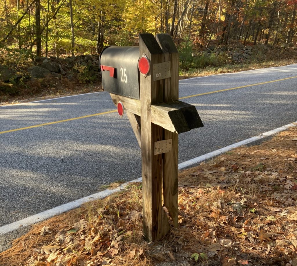 A Snow Plow Challenging Mailbox – Tenny Hill